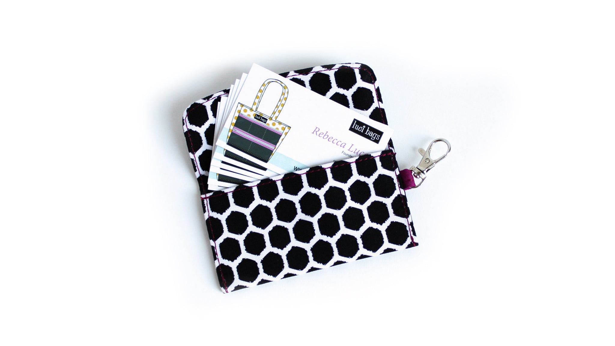 Honeycomb Card Holder – Luci Bags
